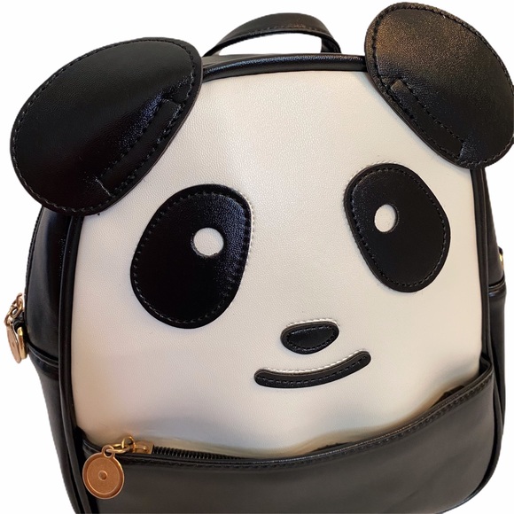 KL928 | Bags | Nwt Mini Panda Backpack | Poshmark